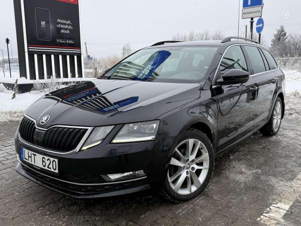 Black Skoda Octavia 2017 in Vilnius, with an engine capacity of 1.60 L and mileage of 191 thousand km for 10500 €, photo 1 on AUTOMOTO.COM.LV
