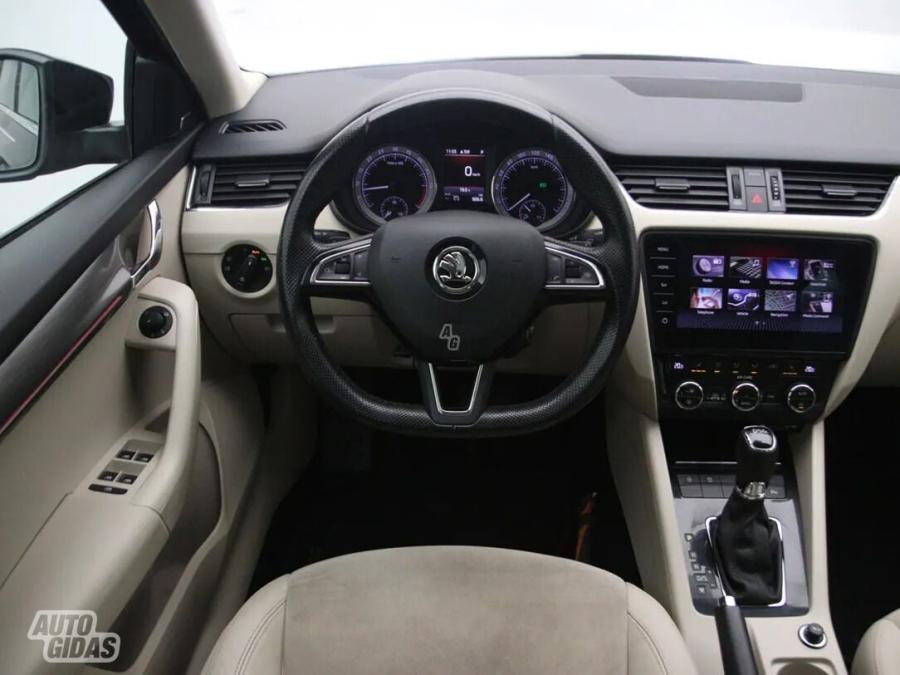 Black Skoda Octavia 2017 in Vilnius, with an engine capacity of 2.00 L and mileage of 236 thousand km for 10699 €, photo 18 on AUTOMOTO.COM.LV
