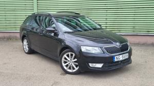 Black Skoda Octavia 2017 in Riga, with an engine capacity of 1.60 L and mileage of 208 thousand km for 7990 €, photo  on AUTOMOTO.COM.LV