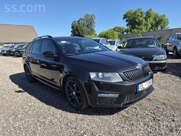 Black Skoda Octavia 2017 in Daugavpils, with an engine capacity of 2.00 L and mileage of 0 thousand km for 8750 €, photo 3 on AUTOMOTO.COM.LV