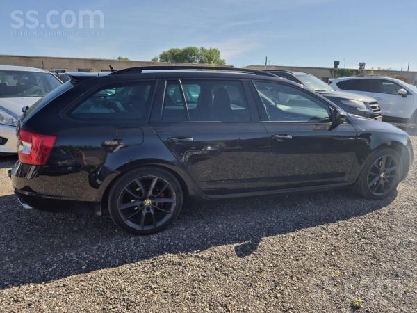 Black Skoda Octavia 2017 in Daugavpils, with an engine capacity of 2.00 L and mileage of 0 thousand km for 8750 €, photo 4 on AUTOMOTO.COM.LV