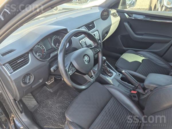 Black Skoda Octavia 2017 in Daugavpils, with an engine capacity of 2.00 L and mileage of 0 thousand km for 8750 €, photo 8 on AUTOMOTO.COM.LV
