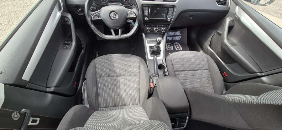Melns Skoda Octavia 2017 Kauņa, ar dzinēja tilpumu 1.60 L un nobraukumu 390 tūkst. km par 4499 €, foto 8 vietnē AUTOMOTO.COM.LV