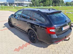 Black Skoda Octavia 2017 in Vilnius, with an engine capacity of 1.97 L and mileage of 253 thousand km for 10750 €, photo 10 on AUTOMOTO.COM.LV