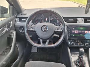 Black Skoda Octavia 2017 in Vilnius, with an engine capacity of 1.97 L and mileage of 253 thousand km for 10750 €, photo 35 on AUTOMOTO.COM.LV