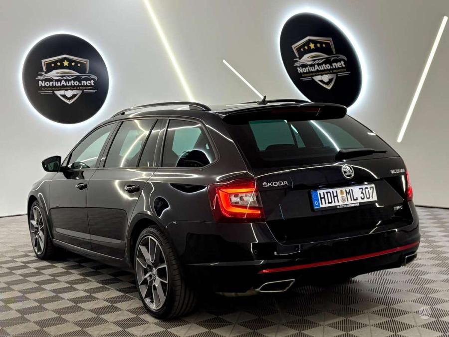 Black Skoda Octavia 2017 in Marijampole, with an engine capacity of 1.97 L and mileage of 240 thousand km for 12650 €, photo 34 on AUTOMOTO.COM.LV