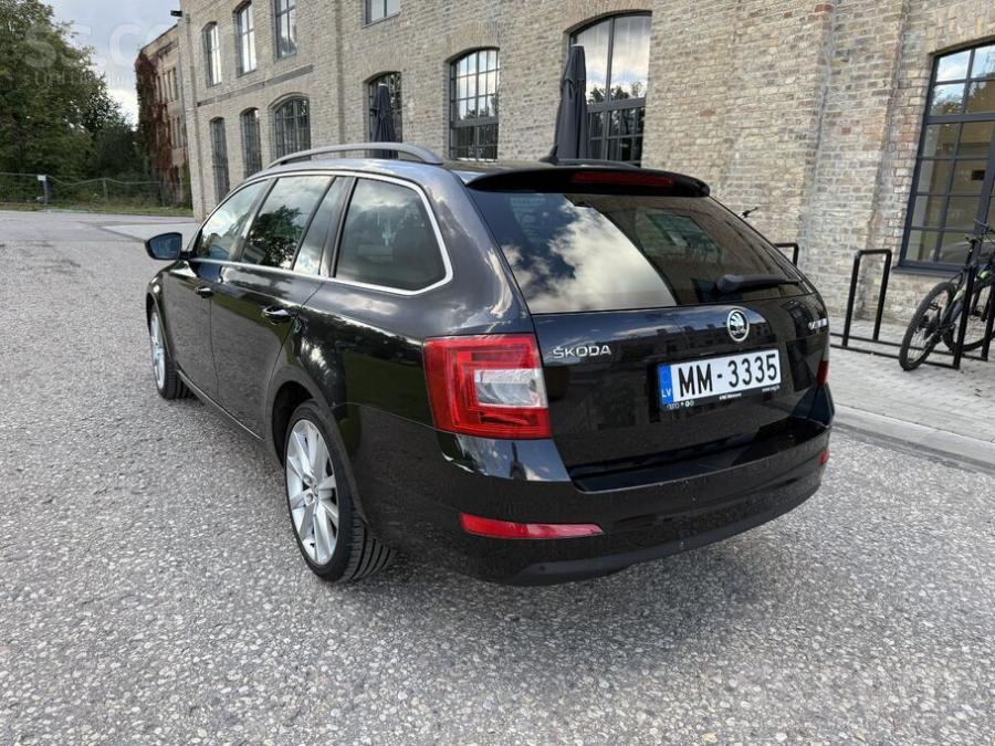 Black Skoda Octavia 2017 in Riga, with an engine capacity of 2.00 L and mileage of 259 thousand km for 6500 €, photo 8 on AUTOMOTO.COM.LV