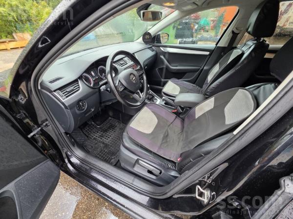 Melns Skoda Octavia 2017 Valmiera, ar dzinēja tilpumu 1.60 L un nobraukumu 321 tūkst. km par 6025 €, foto 6 vietnē AUTOMOTO.COM.LV