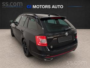 Black Skoda Octavia 2017 in Riga, with an engine capacity of 2.00 L and mileage of 220 thousand km for 11490 €, photo 4 on AUTOMOTO.COM.LV