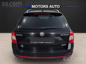 Black Skoda Octavia 2017 in Riga, with an engine capacity of 2.00 L and mileage of 220 thousand km for 11490 €, photo 5 on AUTOMOTO.COM.LV