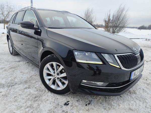 Black Skoda Octavia 2018 in Riga, with an engine capacity of 1.60 L and mileage of 222 thousand km for 10900 €, photo 1 on AUTOMOTO.COM.LV