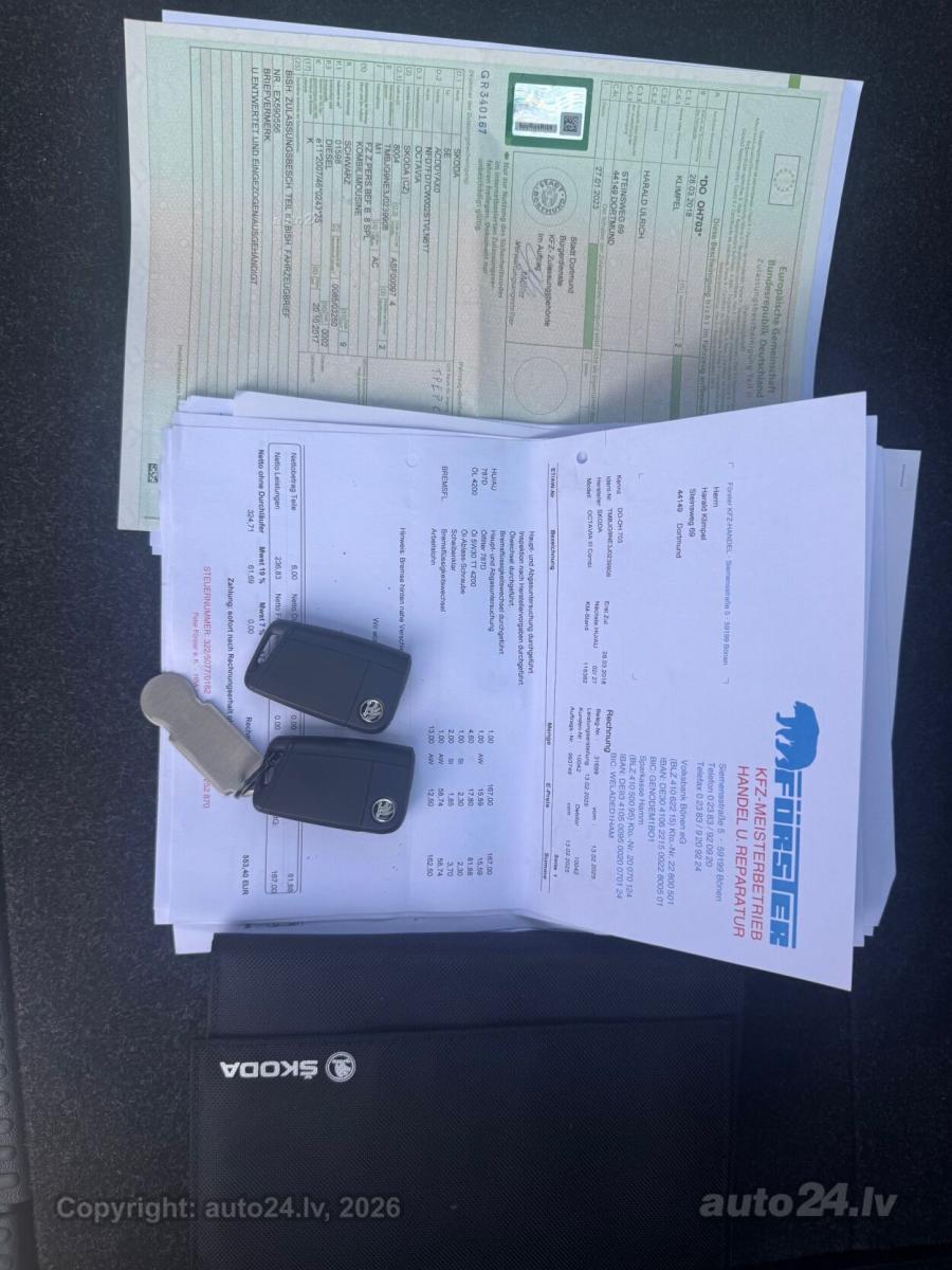 Melns Skoda Octavia 2018 Tallina, ar dzinēja tilpumu 1.60 L un nobraukumu 137 tūkst. km par 14900 €, foto 18 vietnē AUTOMOTO.COM.LV