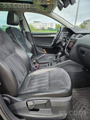 Black Skoda Octavia 2018 in Riga, with an engine capacity of 1.60 L and mileage of 258 thousand km for 10790 €, photo 6 on AUTOMOTO.COM.LV