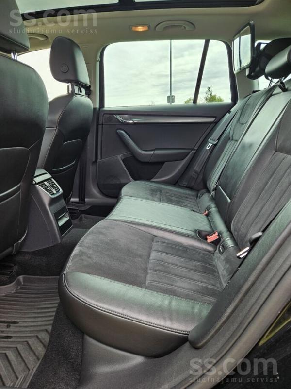 Black Skoda Octavia 2018 in Riga, with an engine capacity of 1.60 L and mileage of 258 thousand km for 10790 €, photo 8 on AUTOMOTO.COM.LV