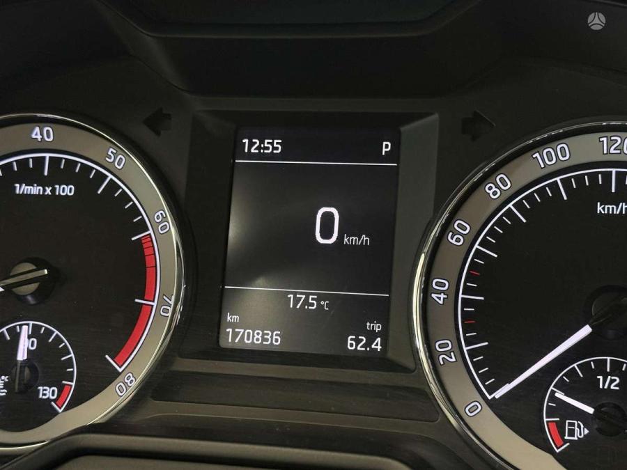Черный Шкода Октавия 2018 в Каунас, объемом двигателя 1.50 л и пробегом 171 тыс. км за 10500 €, фото 21 на AUTOMOTO.COM.LV