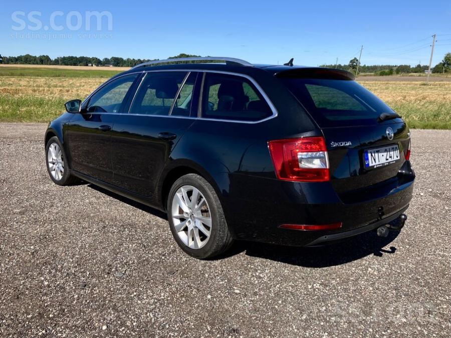 Black Skoda Octavia 2019 in Talsi, with an engine capacity of 1.60 L and mileage of 224 thousand km for 11999 €, photo 4 on AUTOMOTO.COM.LV
