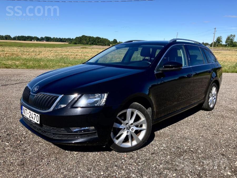 Black Skoda Octavia 2019 in Talsi, with an engine capacity of 1.60 L and mileage of 224 thousand km for 11999 €, photo 6 on AUTOMOTO.COM.LV