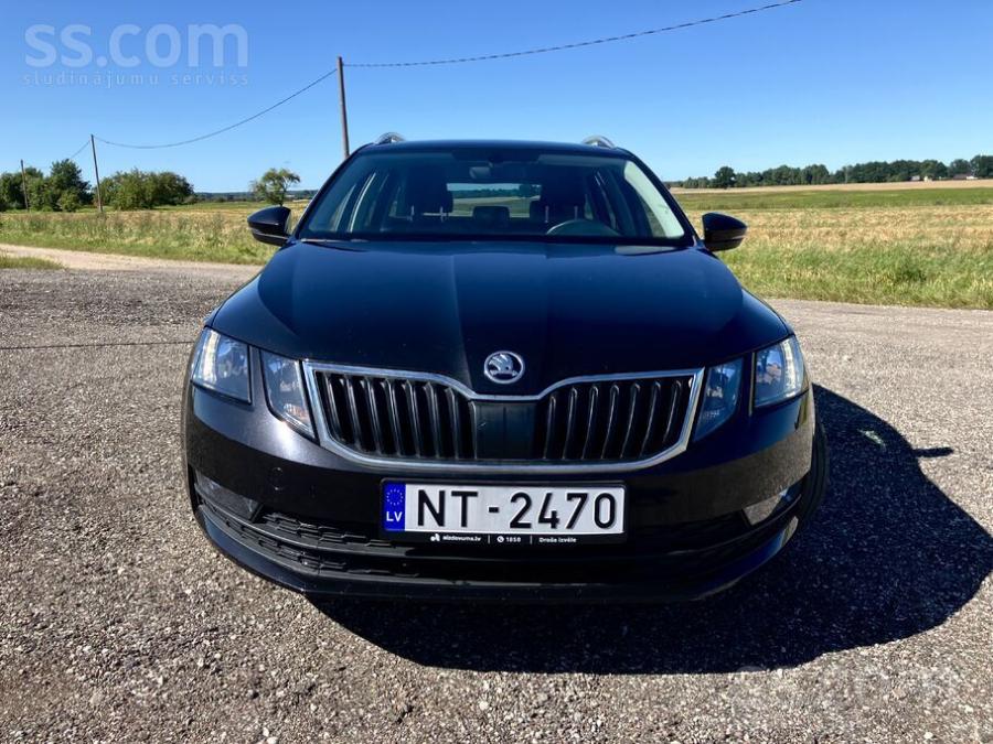 Black Skoda Octavia 2019 in Talsi, with an engine capacity of 1.60 L and mileage of 224 thousand km for 11999 €, photo 7 on AUTOMOTO.COM.LV
