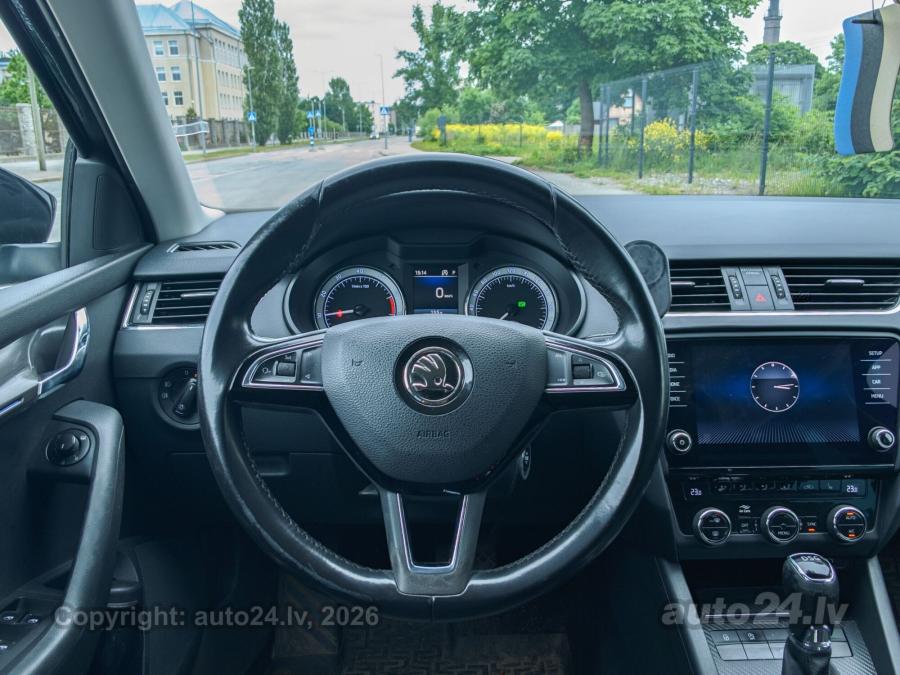 Black Skoda Octavia 2019 in Tallinn, with an engine capacity of 1.50 L and mileage of 219 thousand km for 9990 €, photo 9 on AUTOMOTO.COM.LV