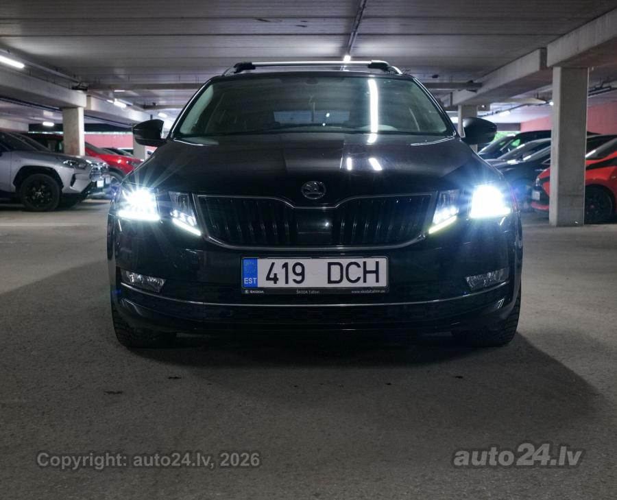 Black Skoda Octavia 2019 in Tallinn, with an engine capacity of 1.50 L and mileage of 219 thousand km for 9990 €, photo 13 on AUTOMOTO.COM.LV