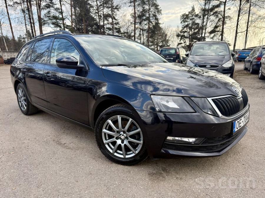 Black Skoda Octavia 2019 in Riga, with an engine capacity of 1.00 L and mileage of 0 thousand km for 7990 €, photo 1 on AUTOMOTO.COM.LV