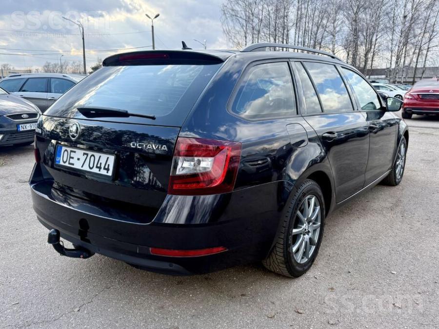 Black Skoda Octavia 2019 in Riga, with an engine capacity of 1.00 L and mileage of 0 thousand km for 7990 €, photo 9 on AUTOMOTO.COM.LV