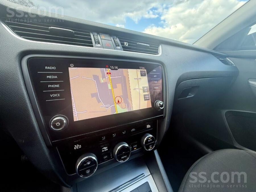 Black Skoda Octavia 2019 in Riga, with an engine capacity of 1.00 L and mileage of 0 thousand km for 7990 €, photo 13 on AUTOMOTO.COM.LV