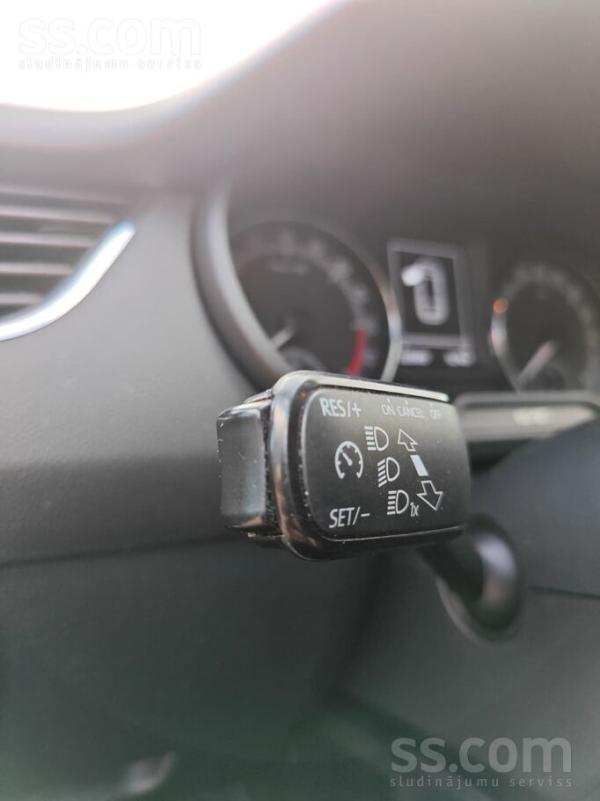Black Skoda Octavia 2019 in Riga, with an engine capacity of 1.60 L and mileage of 223 thousand km for 9850 €, photo 9 on AUTOMOTO.COM.LV