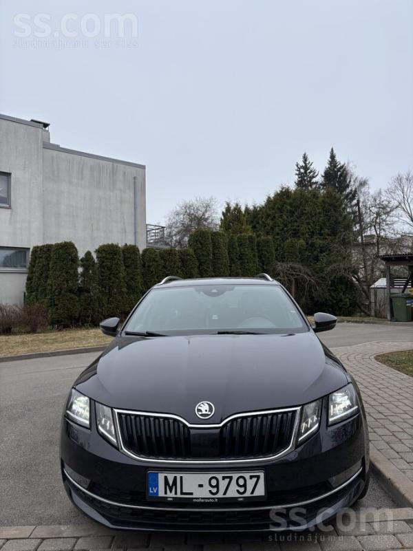 Black Skoda Octavia 2019 in Riga, with an engine capacity of 2.00 L and mileage of 164 thousand km for 14300 €, photo 3 on AUTOMOTO.COM.LV