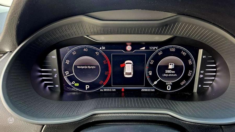 Melns Skoda Octavia 2019 Šauļi, ar dzinēja tilpumu 1.97 L un nobraukumu 210 tūkst. km par 10900 €, foto 11 vietnē AUTOMOTO.COM.LV