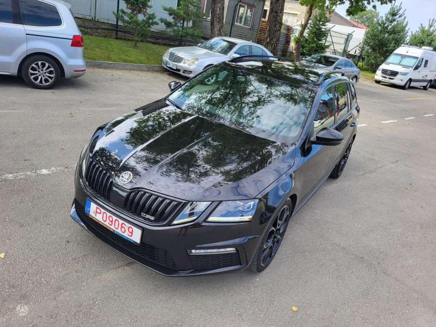Black Skoda Octavia 2019 in Klaipeda, with an engine capacity of 1.97 L and mileage of 239 thousand km for 13199 €, photo 8 on AUTOMOTO.COM.LV