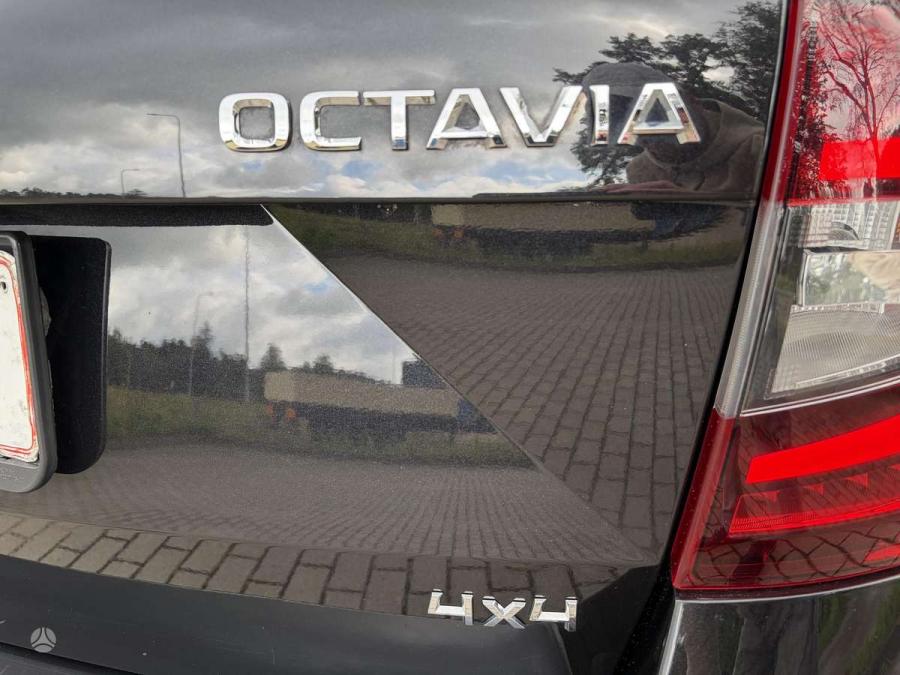 Черный Шкода Октавия 2019 в Утена, объемом двигателя 1.60 л и пробегом 224 тыс. км за 9300 €, фото 12 на AUTOMOTO.COM.LV