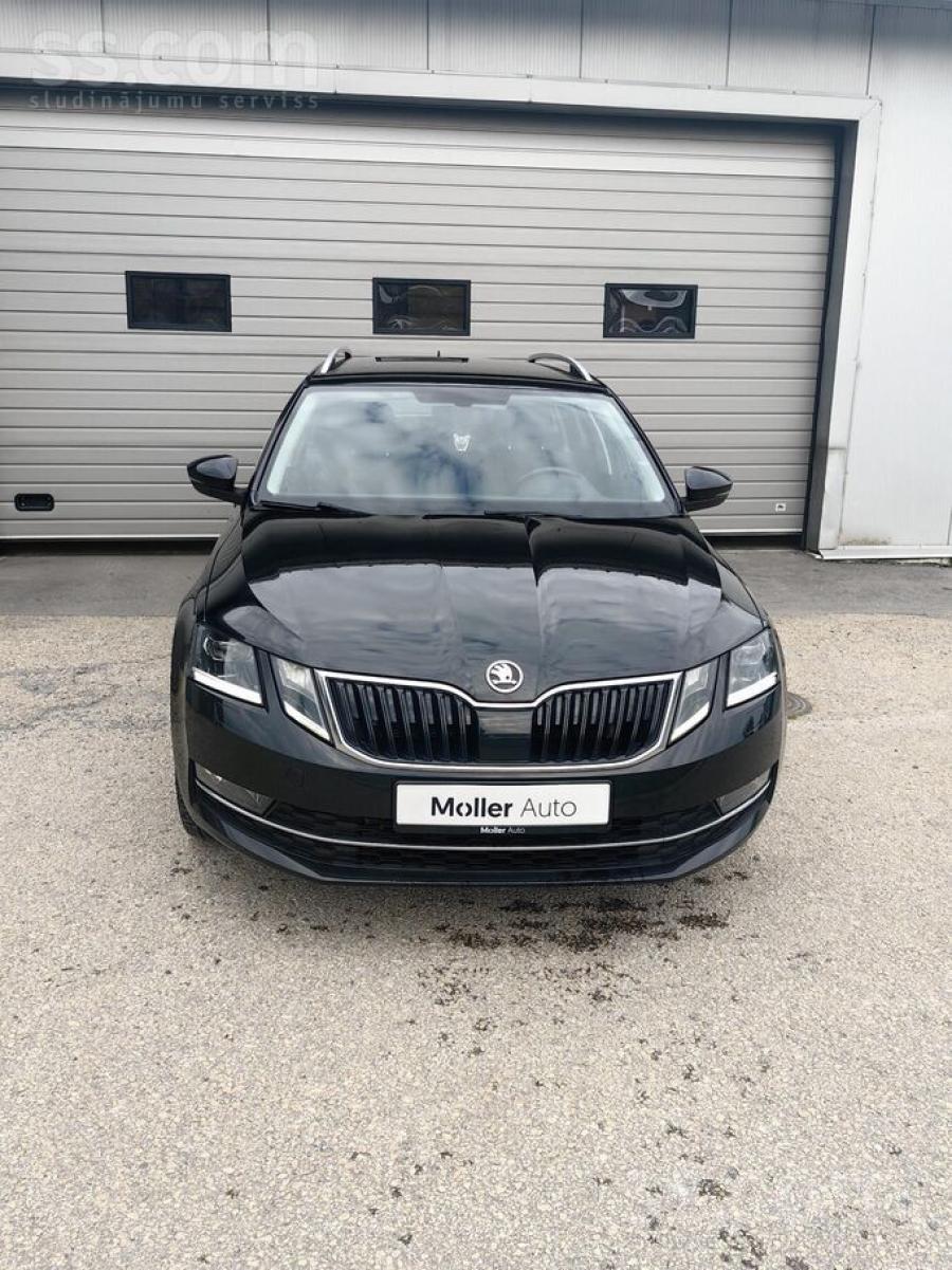 Black Skoda Octavia 2019 in Jelgava, with an engine capacity of 2.00 L and mileage of 14 thousand km for 13500 €, photo 1 on AUTOMOTO.COM.LV