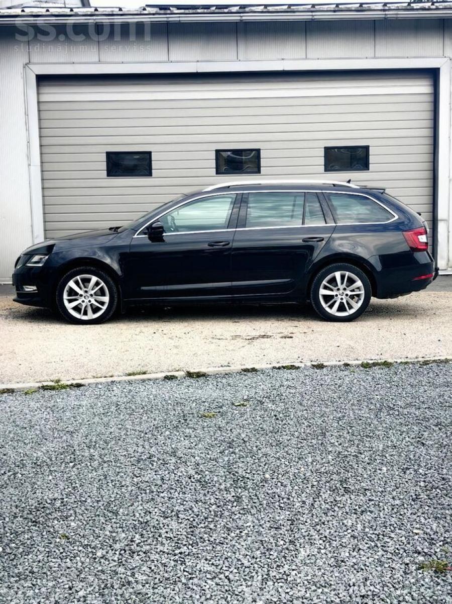 Black Skoda Octavia 2019 in Jelgava, with an engine capacity of 2.00 L and mileage of 14 thousand km for 13500 €, photo 7 on AUTOMOTO.COM.LV