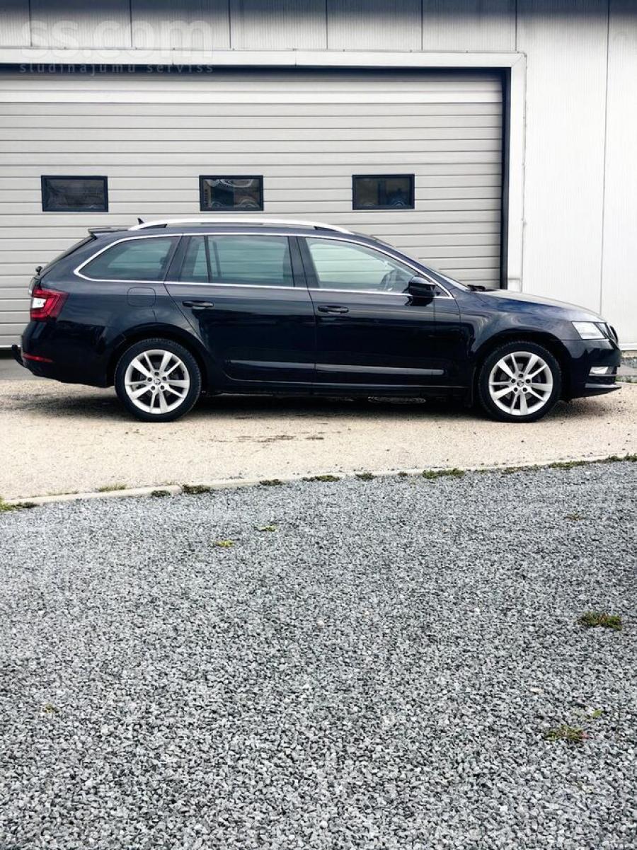 Black Skoda Octavia 2019 in Jelgava, with an engine capacity of 2.00 L and mileage of 14 thousand km for 13500 €, photo 8 on AUTOMOTO.COM.LV