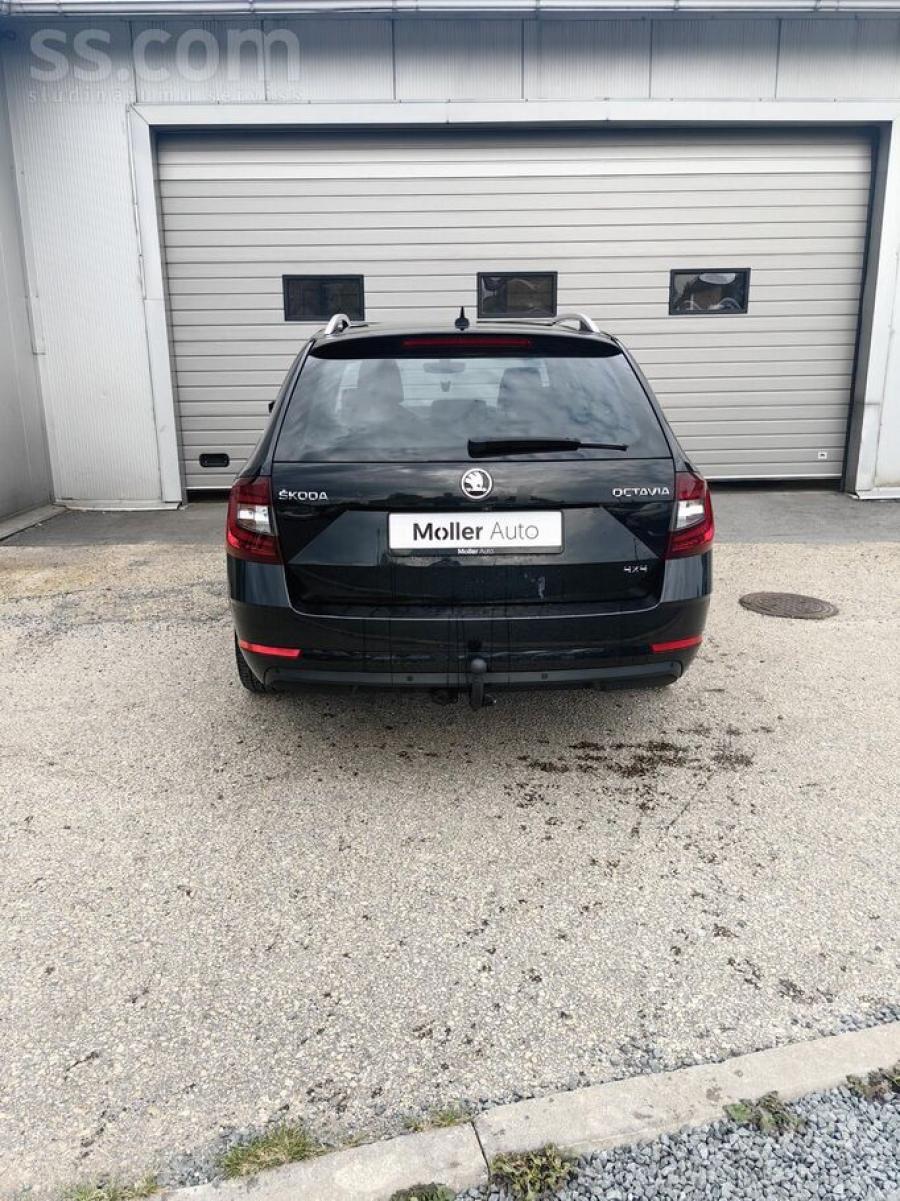 Black Skoda Octavia 2019 in Jelgava, with an engine capacity of 2.00 L and mileage of 14 thousand km for 13500 €, photo 9 on AUTOMOTO.COM.LV