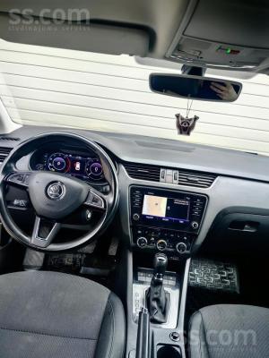 Black Skoda Octavia 2019 in Jelgava, with an engine capacity of 2.00 L and mileage of 14 thousand km for 13500 €, photo 12 on AUTOMOTO.COM.LV