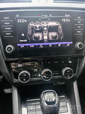 Black Skoda Octavia 2019 in Jelgava, with an engine capacity of 2.00 L and mileage of 14 thousand km for 13500 €, photo 14 on AUTOMOTO.COM.LV
