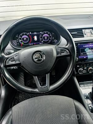 Black Skoda Octavia 2019 in Jelgava, with an engine capacity of 2.00 L and mileage of 14 thousand km for 13500 €, photo 18 on AUTOMOTO.COM.LV