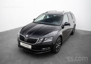 Black Skoda Octavia 2020 in Riga, with an engine capacity of 1.50 L and mileage of 180 thousand km for 10899 €, photo  on AUTOMOTO.COM.LV