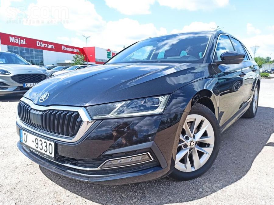 Black Skoda Octavia 2020 in Daugavpils, with an engine capacity of 2.00 L and mileage of 0 thousand km for 15600 €, photo 1 on AUTOMOTO.COM.LV