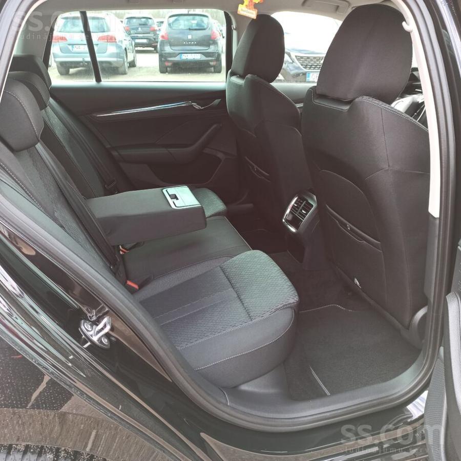 Black Skoda Octavia 2020 in Daugavpils, with an engine capacity of 2.00 L and mileage of 0 thousand km for 15600 €, photo 17 on AUTOMOTO.COM.LV