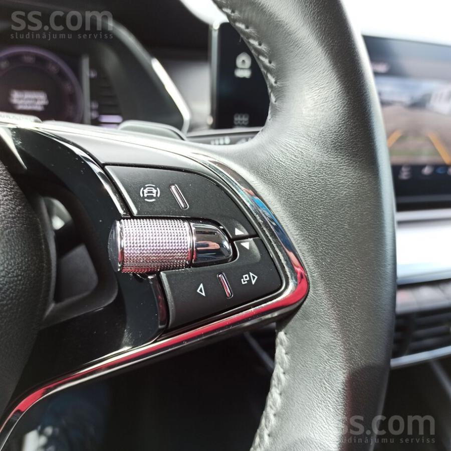 Black Skoda Octavia 2020 in Daugavpils, with an engine capacity of 2.00 L and mileage of 0 thousand km for 15600 €, photo 27 on AUTOMOTO.COM.LV
