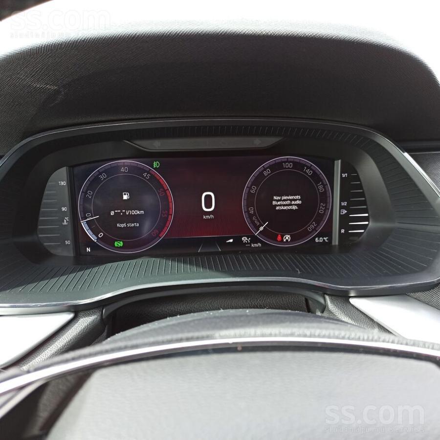 Black Skoda Octavia 2020 in Daugavpils, with an engine capacity of 2.00 L and mileage of 0 thousand km for 15600 €, photo 29 on AUTOMOTO.COM.LV