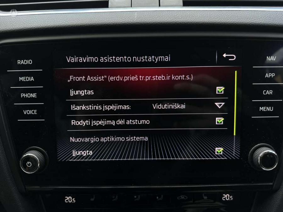 Melns Skoda Octavia 2020 Viļņa, ar dzinēja tilpumu 1.60 L un nobraukumu 157 tūkst. km par 12750 €, foto 16 vietnē AUTOMOTO.COM.LV