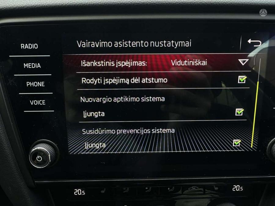 Melns Skoda Octavia 2020 Viļņa, ar dzinēja tilpumu 1.60 L un nobraukumu 157 tūkst. km par 12750 €, foto 17 vietnē AUTOMOTO.COM.LV