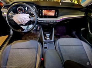 Black Skoda Octavia 2020 in Kaunas, with an engine capacity of 1.97 L and mileage of 111 thousand km for 7150 €, photo 12 on AUTOMOTO.COM.LV