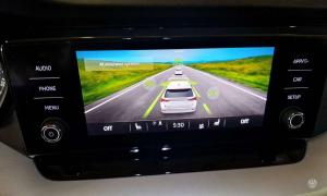 Black Skoda Octavia 2020 in Kaunas, with an engine capacity of 1.97 L and mileage of 111 thousand km for 7150 €, photo 30 on AUTOMOTO.COM.LV