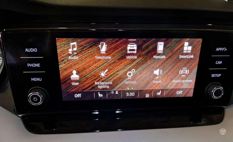 Black Skoda Octavia 2020 in Kaunas, with an engine capacity of 1.97 L and mileage of 111 thousand km for 7150 €, photo 32 on AUTOMOTO.COM.LV