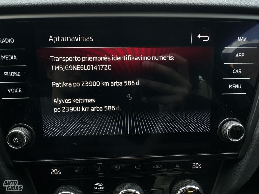 Melns Skoda Octavia 2020 Avižieniai, ar dzinēja tilpumu 1.60 L un nobraukumu 157 tūkst. km par 12750 €, foto 19 vietnē AUTOMOTO.COM.LV